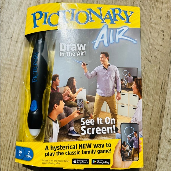 Mattel | Toys | Pictionary Air Family Game Kids | Poshmark